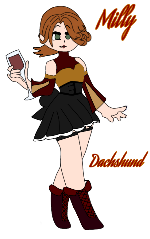 Milly Dachshund - ibisPaint
