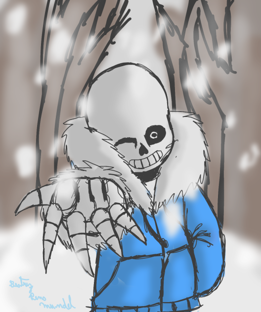 sans undertale - ibisPaint