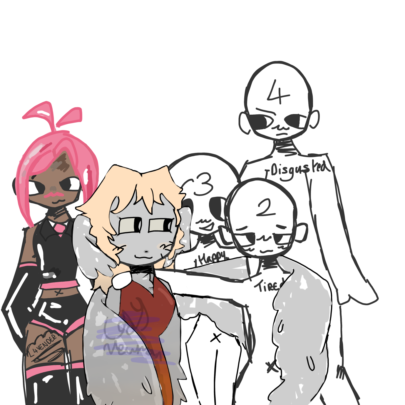 Silly collab thingy B3 - ibisPaint