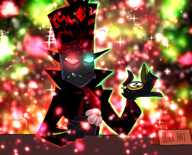 True 5# Black Hat - ibisPaint