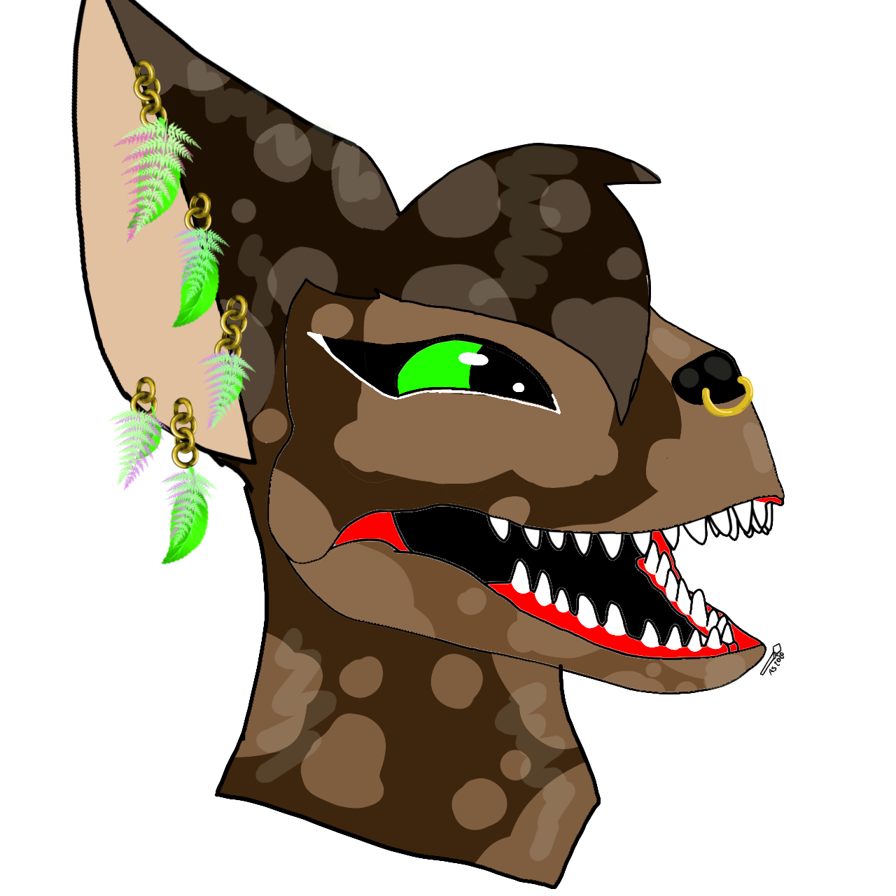 My fursona dinosaur 🧸 Plush 🦕 - ibisPaint