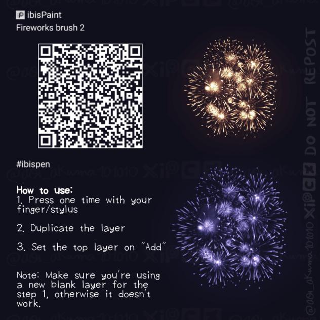 Fireworks Brush n°2 - ibisPaint