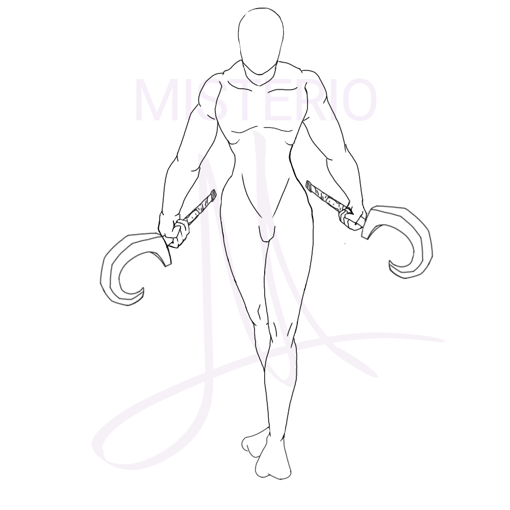 sickle pose - ibisPaint