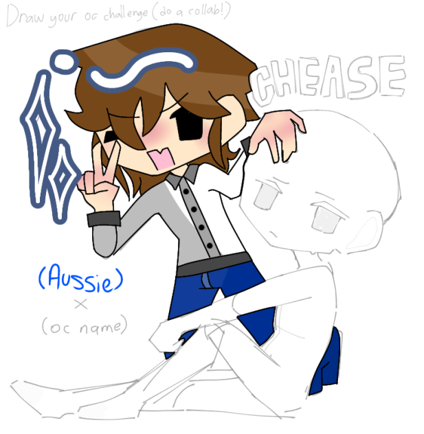 Fun collab with mah only friend ^^ - ibisPaint