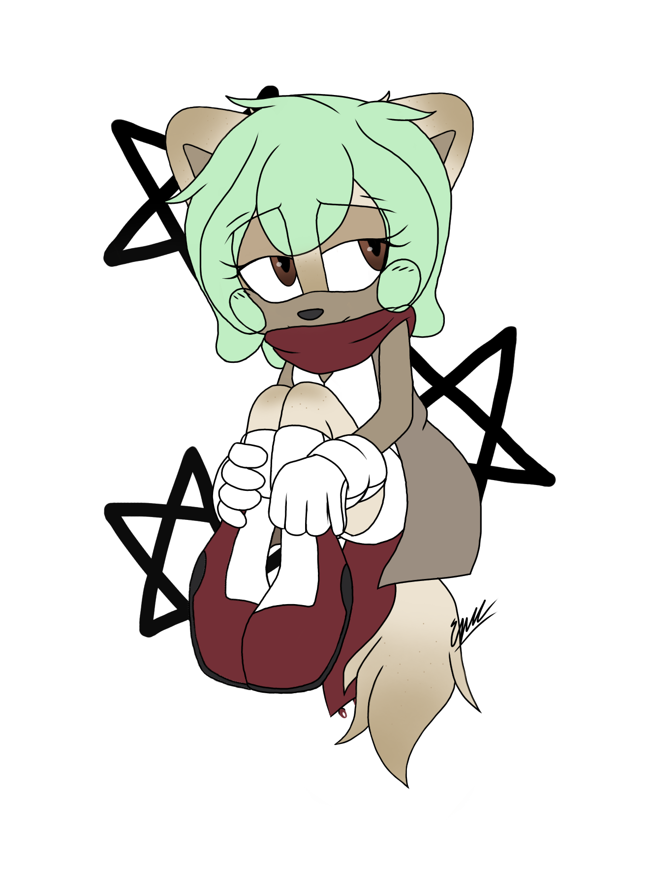 Saskia the Cat - ibisPaint