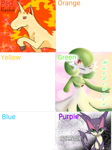 Pokémon Color Collaboration 🌈 - ibisPaint