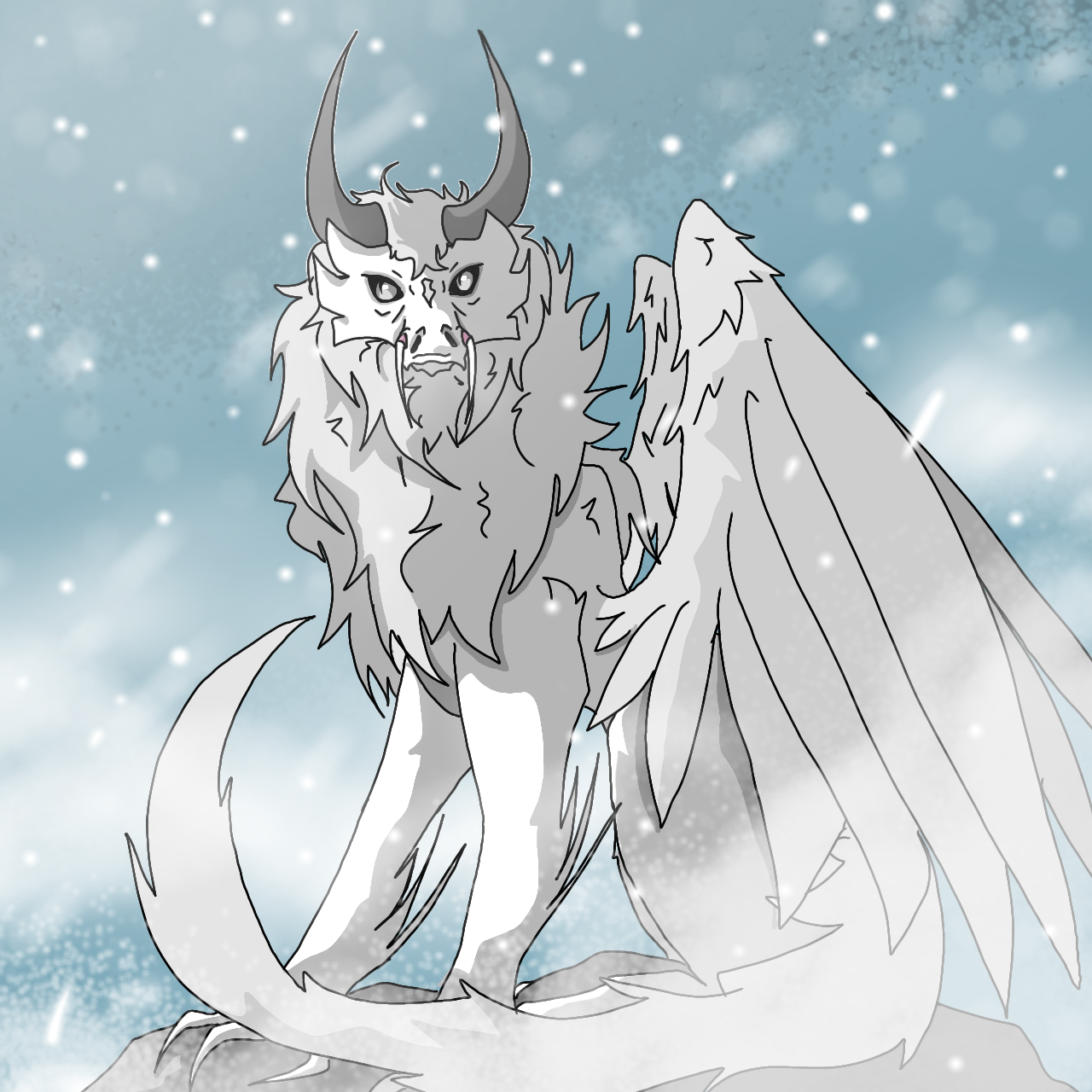 Monster snow - ibisPaint