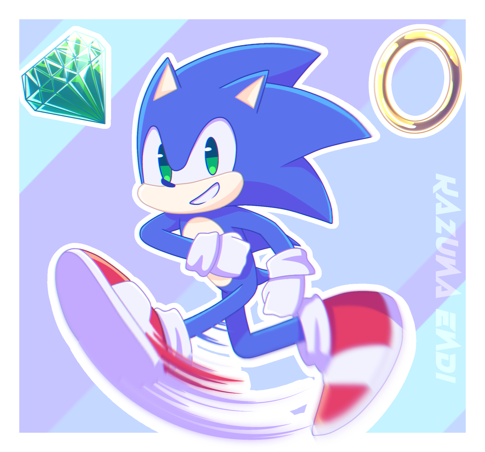 Sonic! - ibisPaint