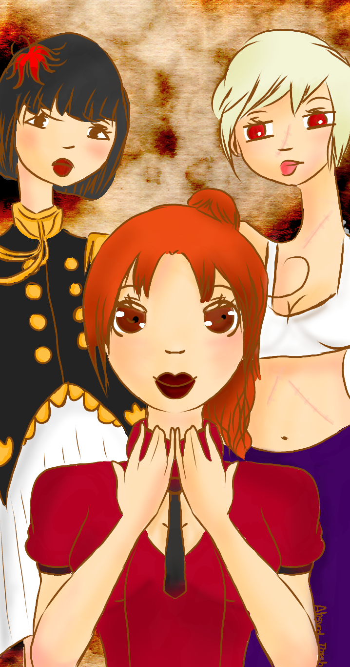 Hetalia 2p!nyo! Axis powers! - ibisPaint