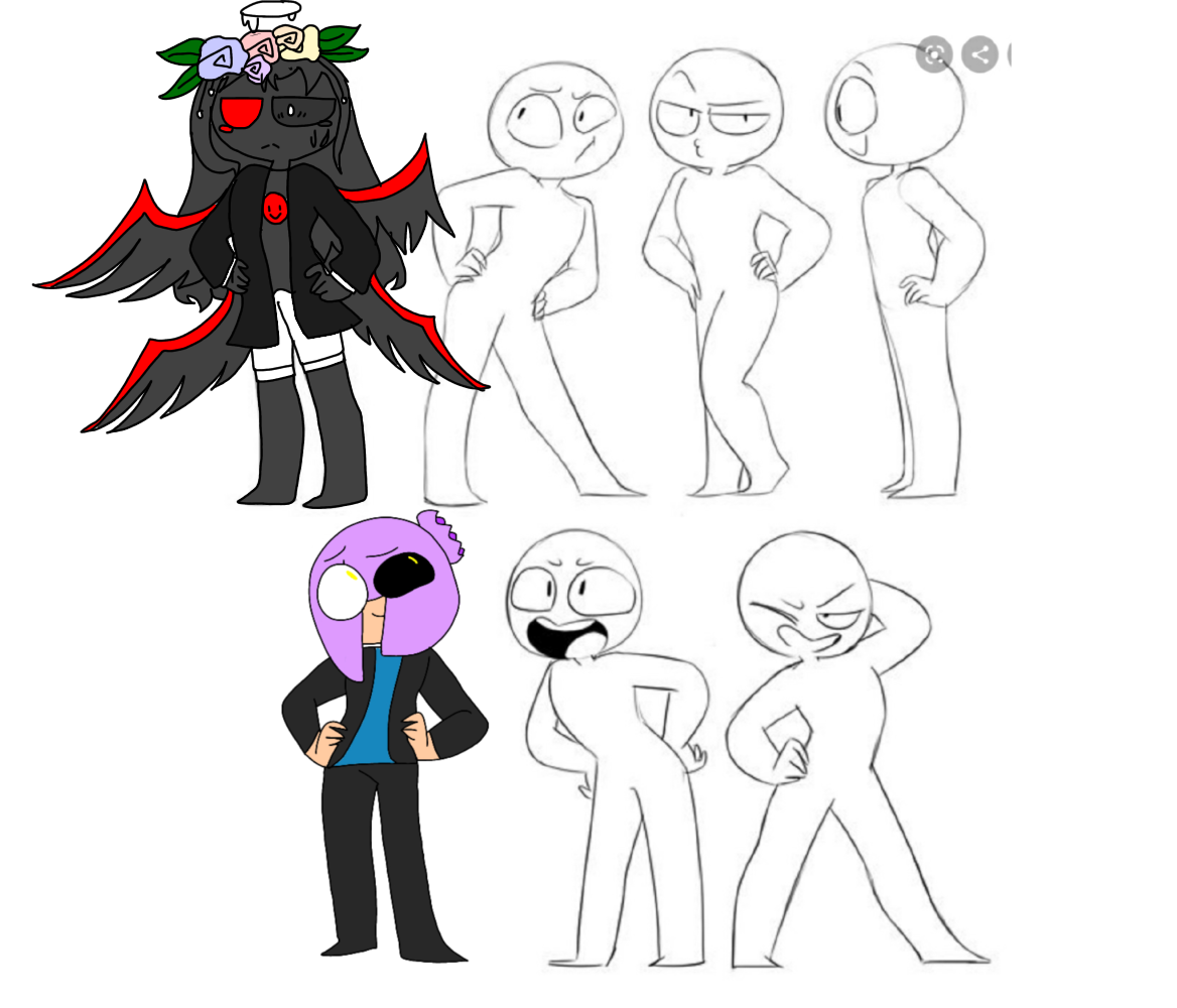 Half infected collab - ibisPaint