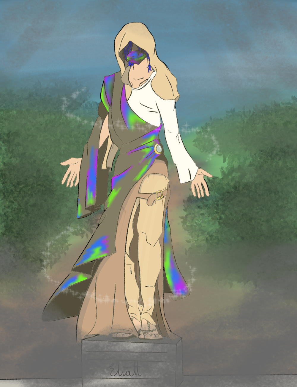 statue Oli - ibisPaint