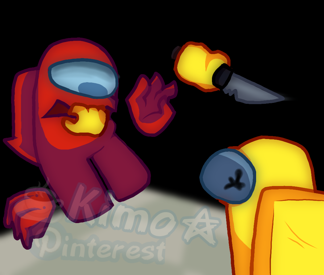 Red imposter & Yellow monster FNF - ibisPaint