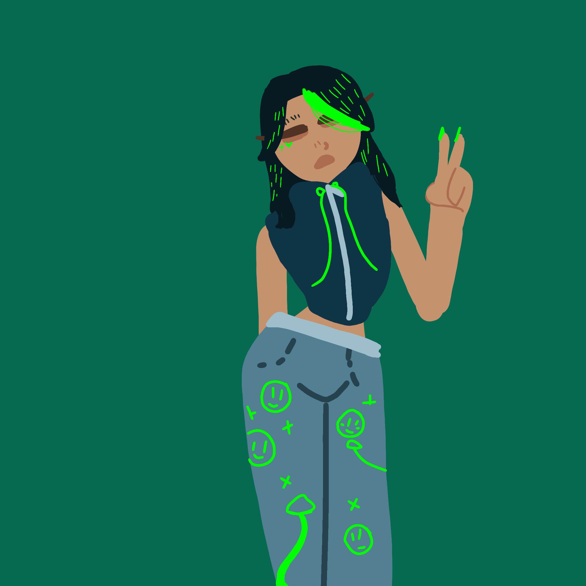 hey there! - ibisPaint