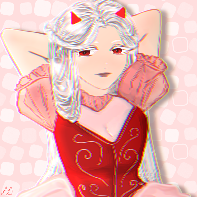 Demon Gal - ibisPaint