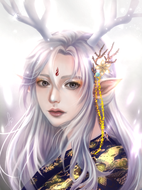 Deer Girl - ibisPaint