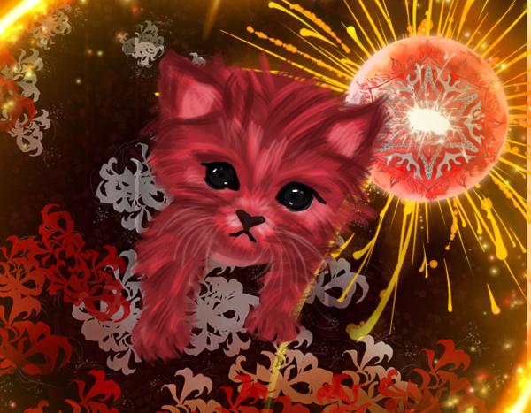 Crimson kitten - ibisPaint