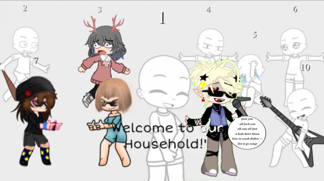 collab welcome to HELL- JK🤣 - ibisPaint