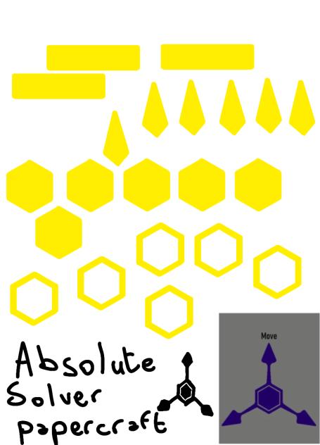 Absolute solver papercraft! - ibisPaint