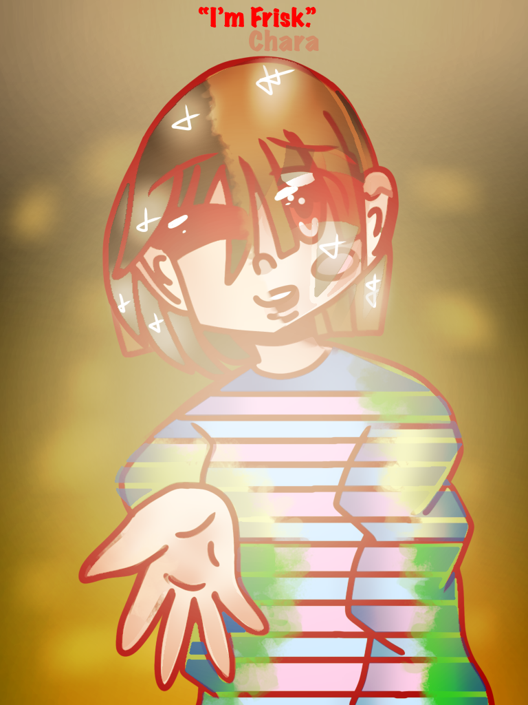 “I’m Frisk.” - ibisPaint