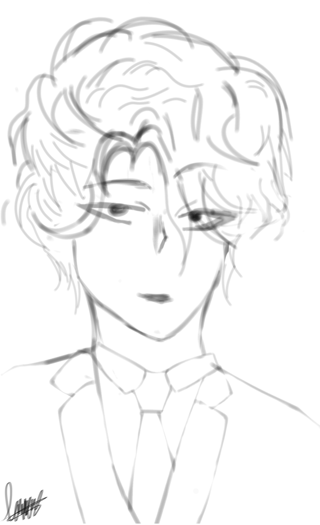 a hot guy - ibisPaint