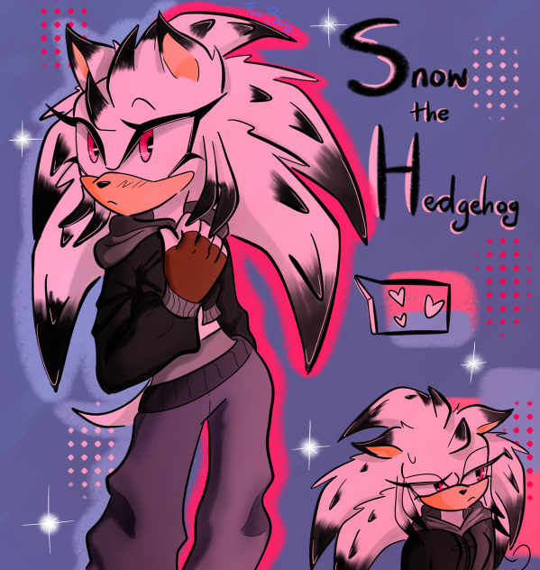 My first sonic oc! - ibisPaint
