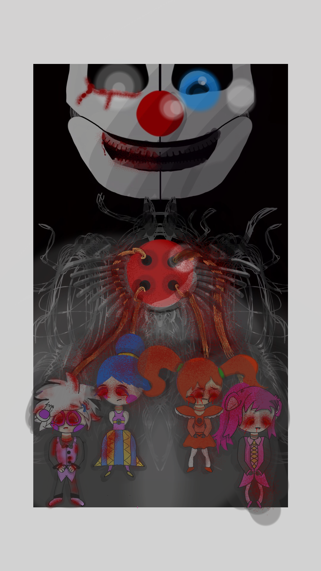 Five Nights At Freddy's Ennard draw #2 - ibisPaint