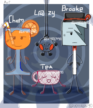 Redrawing my first Bfb oc - ibisPaint