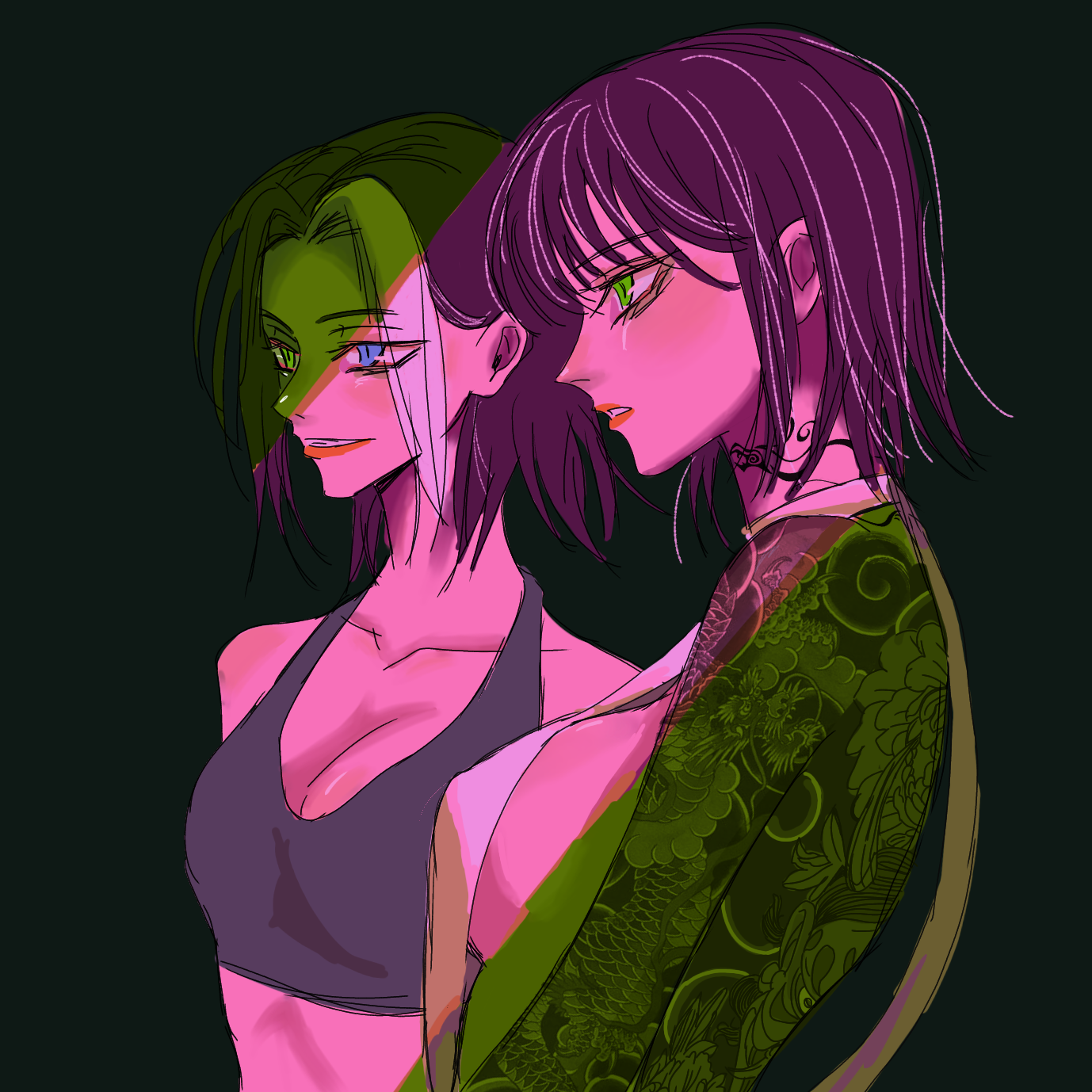 yuna e rukya Yamasaki - ibisPaint