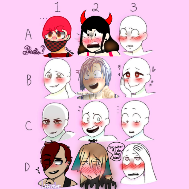 Blushing Collab - ibisPaint