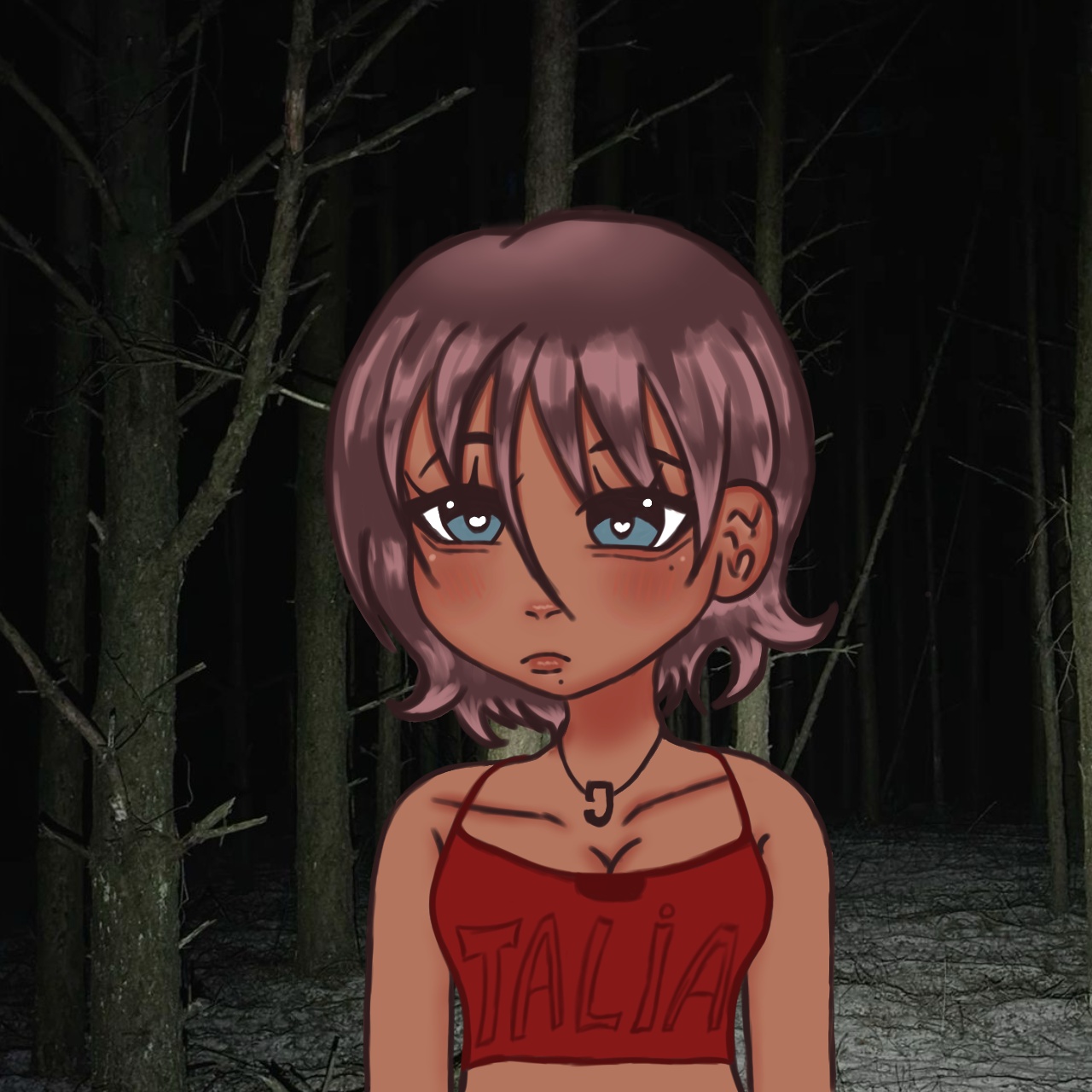 Talia second drawing - ibisPaint