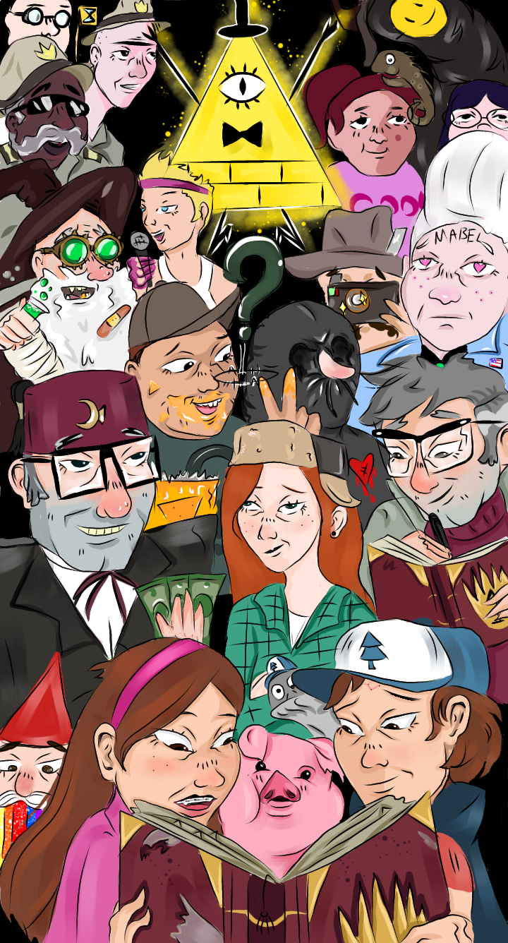 gravity falls - ibisPaint