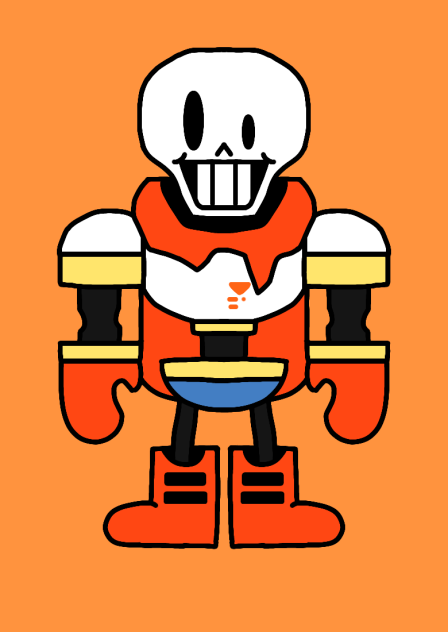 Meme Undertale Papyrus - ibisPaint
