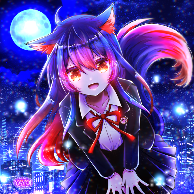 The bluemoon city - ibisPaint