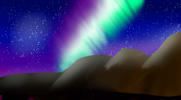 Aurora Boreal - ibisPaint