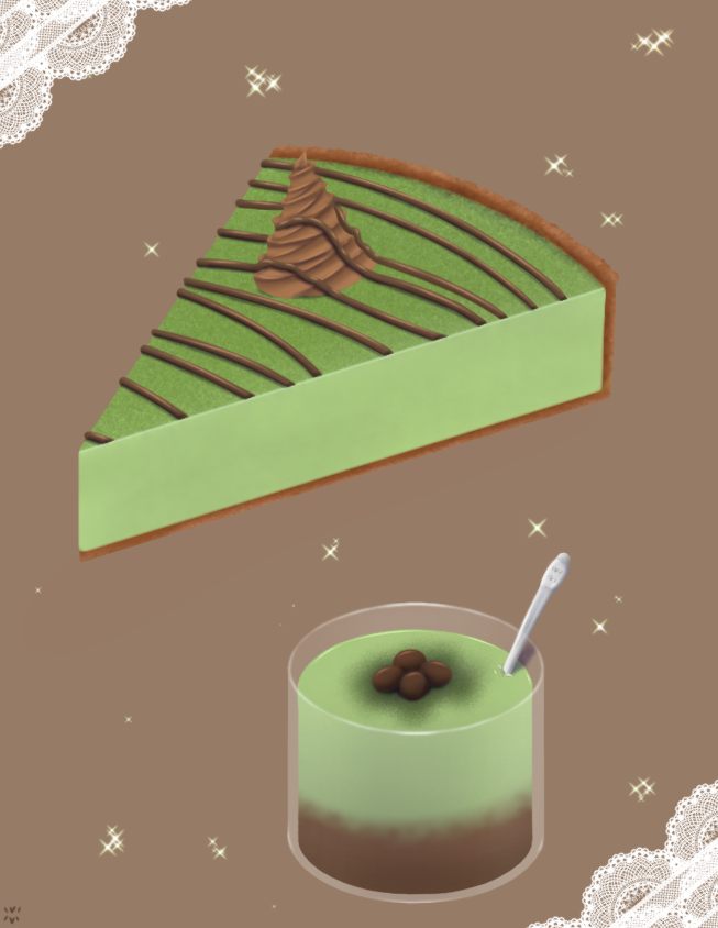 Matcha dessert😋 - ibisPaint