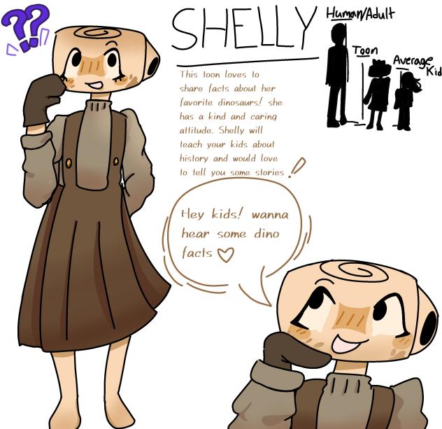 Shelly character sheet - ibisPaint