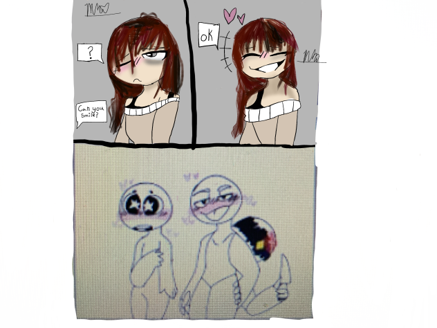 Can you smile.. - ibisPaint