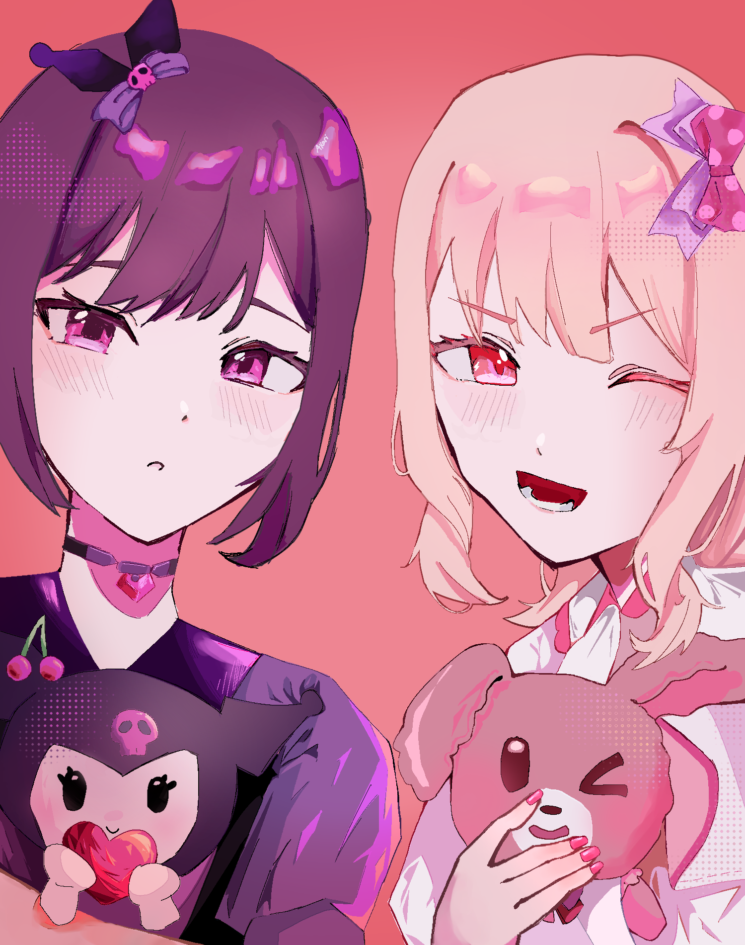 ena and mizuki - ibisPaint