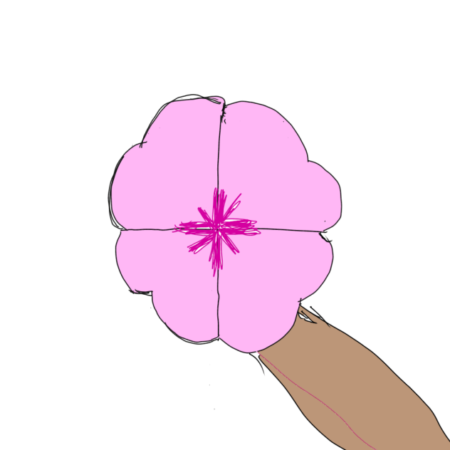 bunga sakura - ibisPaint