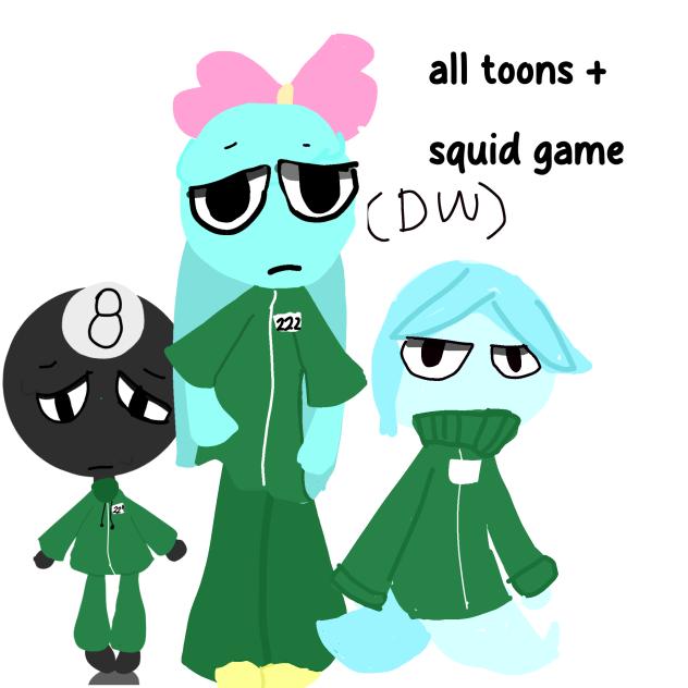 squid Game + dandy's world - ibisPaint