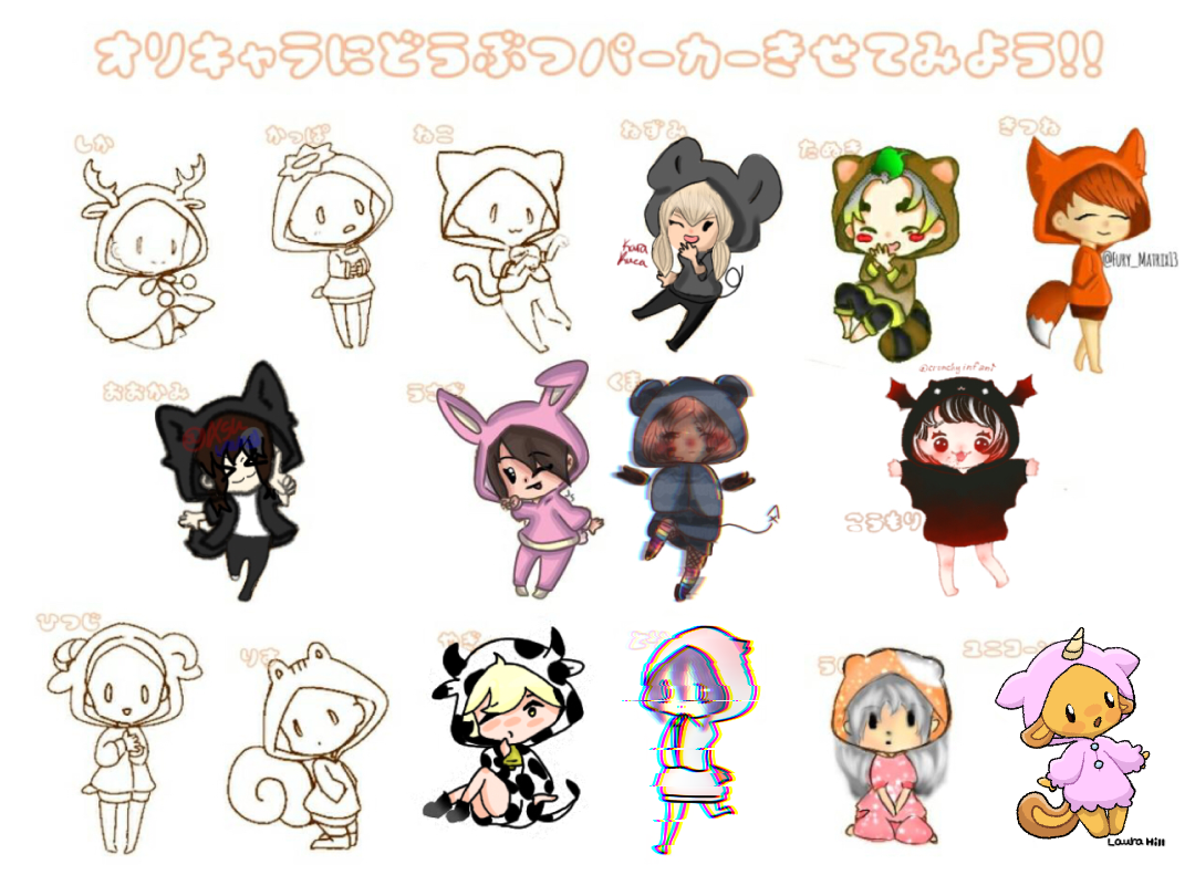 Animal collab - ibisPaint