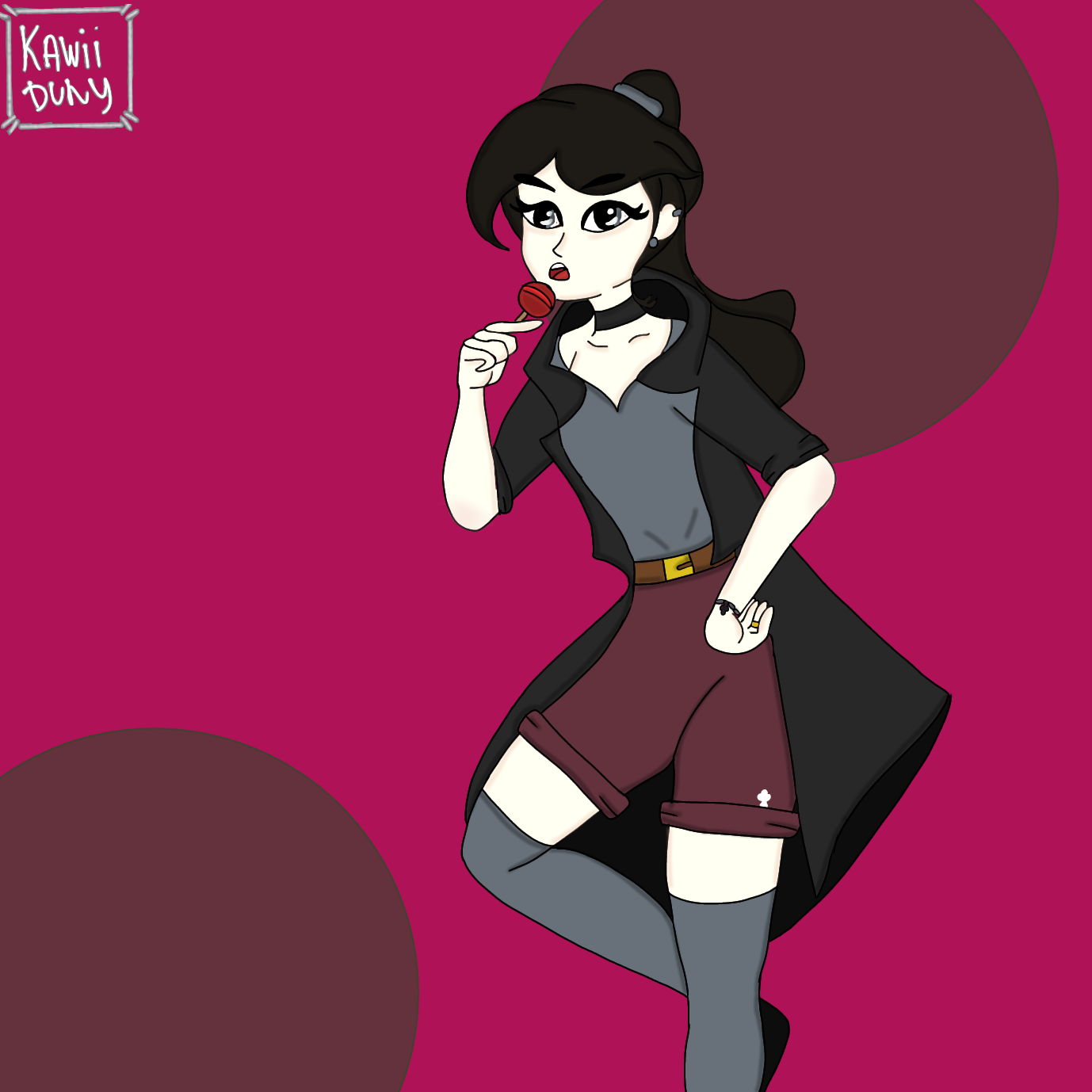 rachell Black novo modelo - ibisPaint