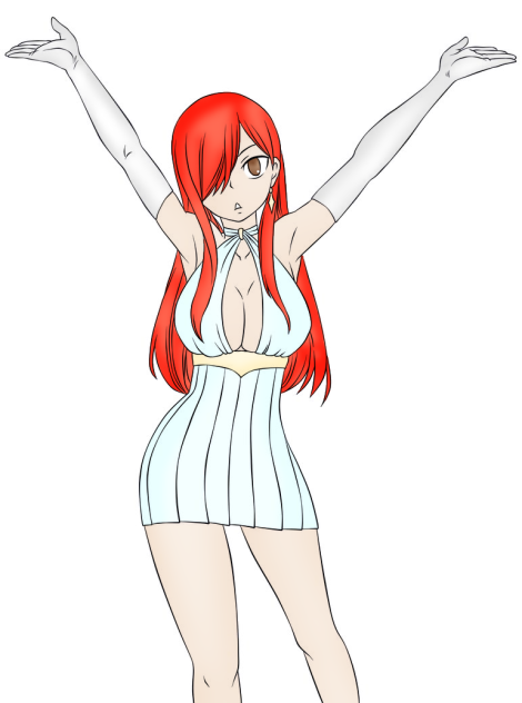 Erza Scarlet - ibisPaint