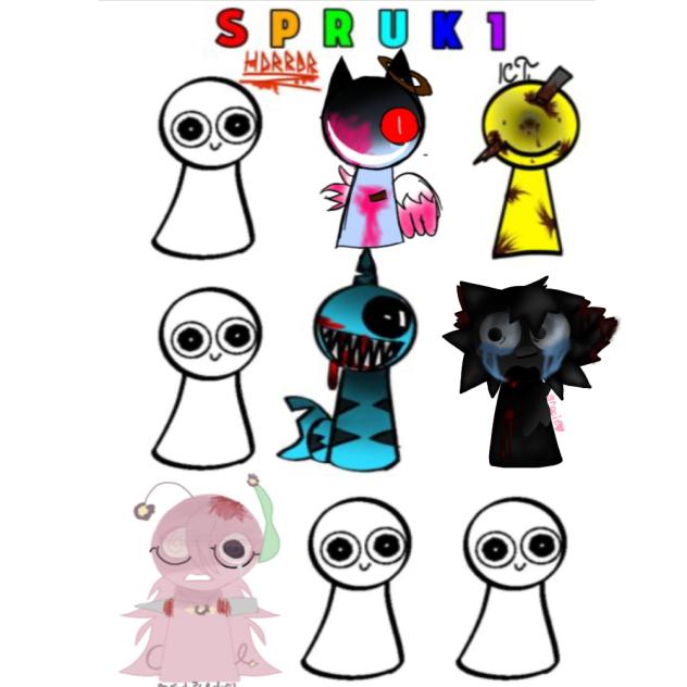 sprunki collab (horror!) - ibisPaint