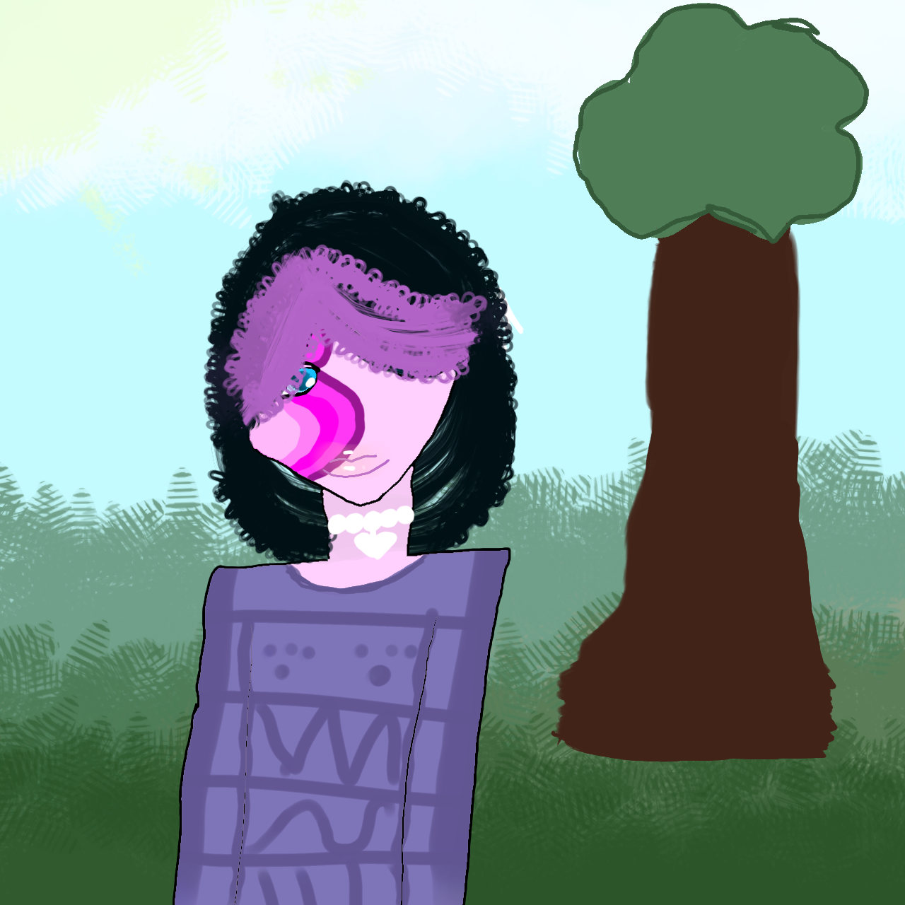 abnormal alien girl - ibisPaint