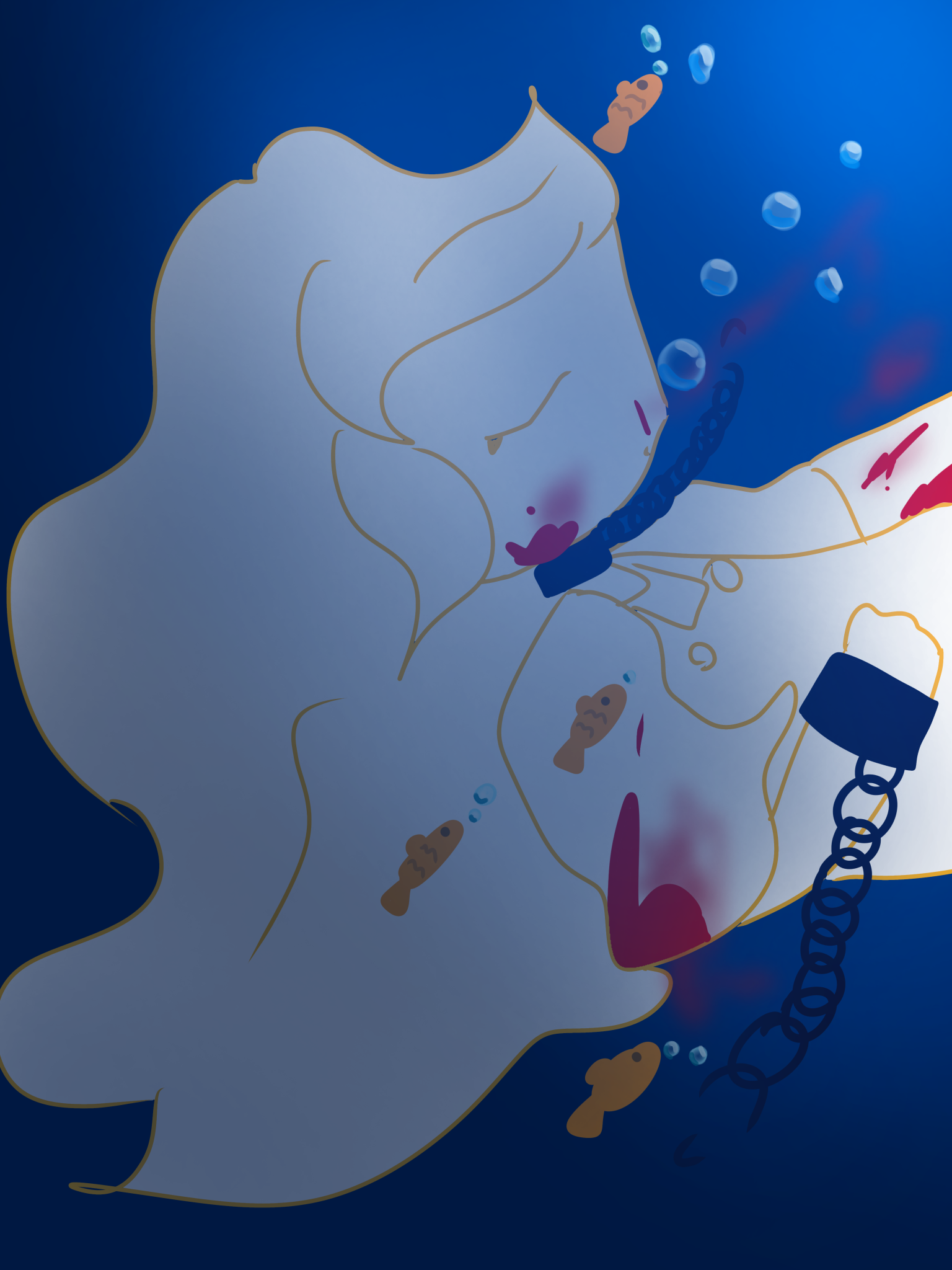 Drowning - ibisPaint