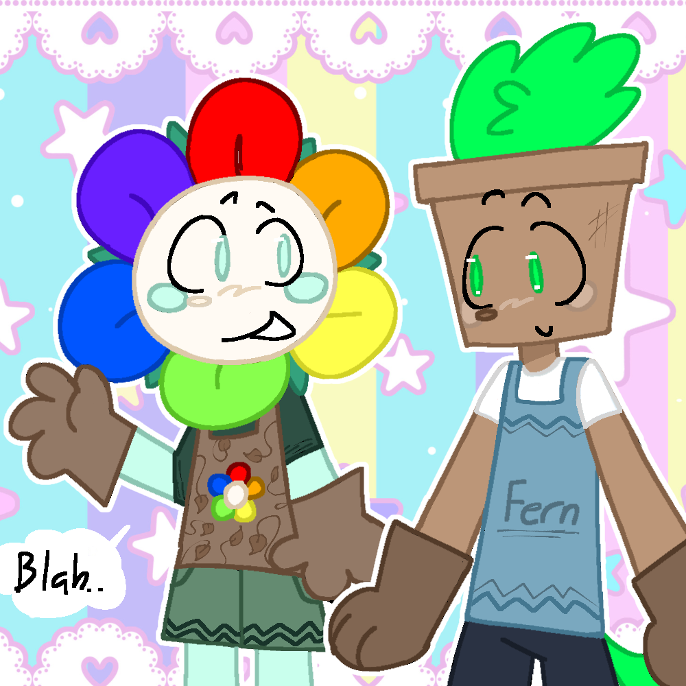 Dandy meets Fern!! (my dw oc) - ibisPaint