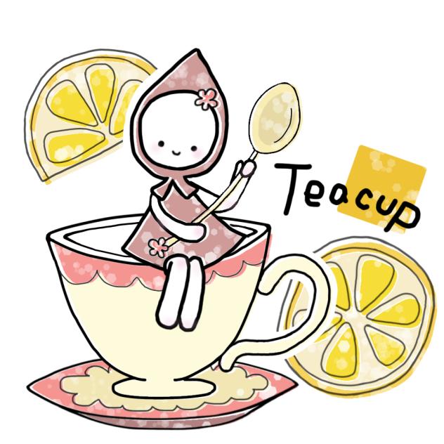 teacup girl - ibisPaint