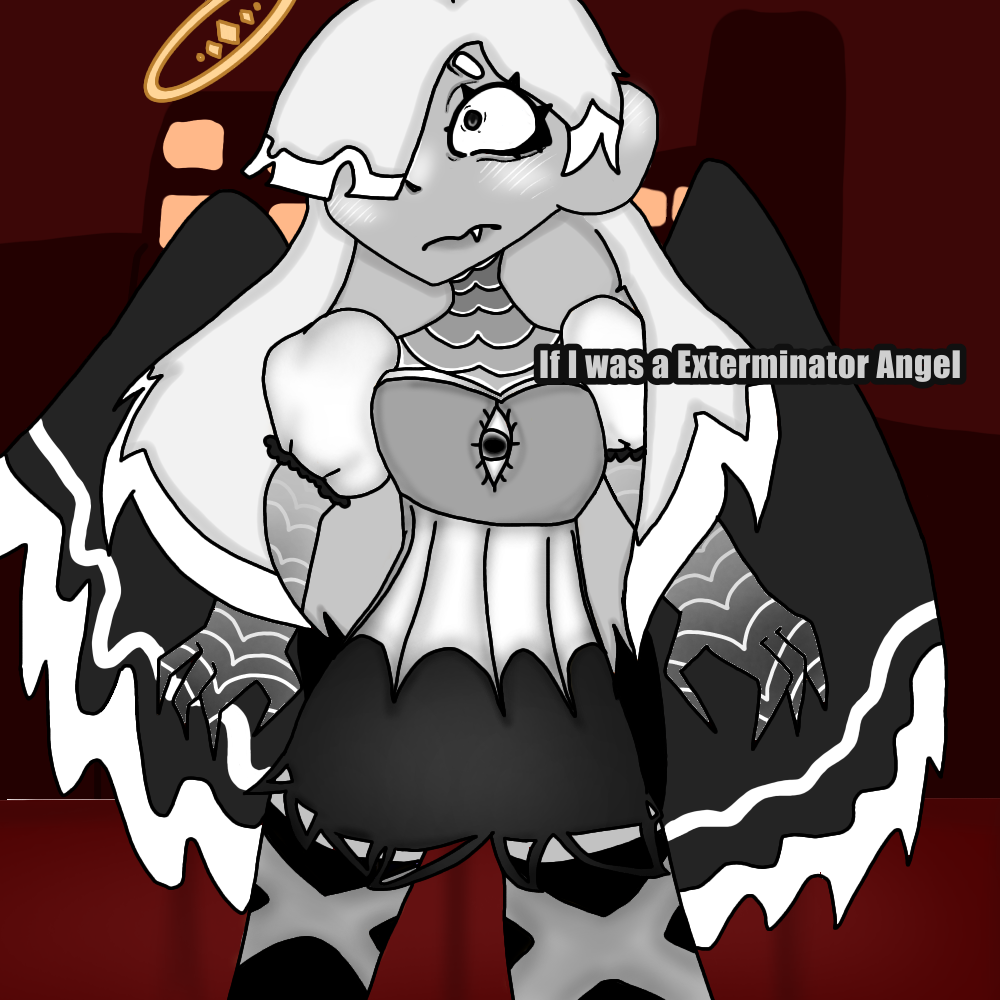 If I was a exterminator angel (Avery OC) - ibisPaint