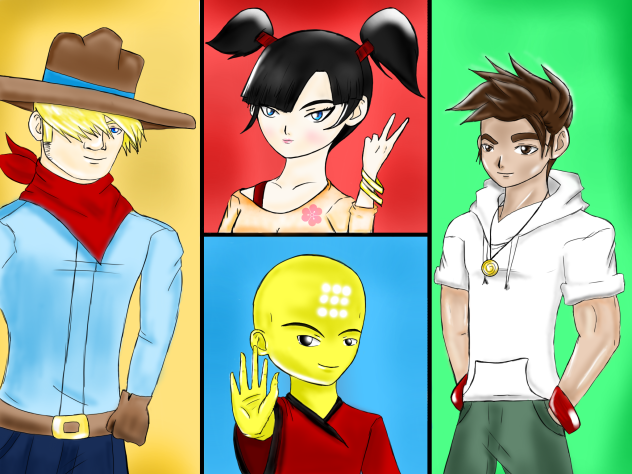 Xiaolin Showdown - ibisPaint